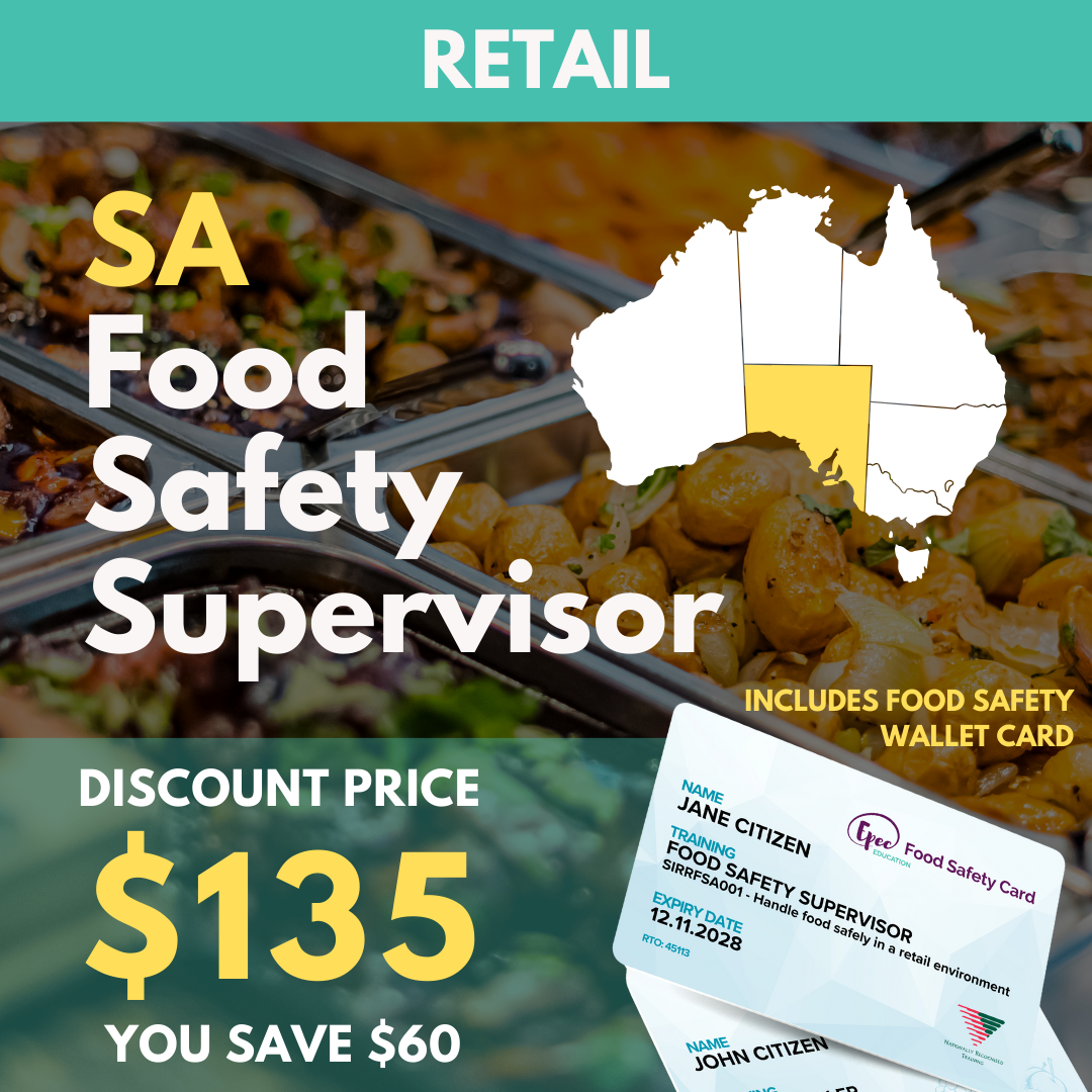 Food Safety Courses from $49.95